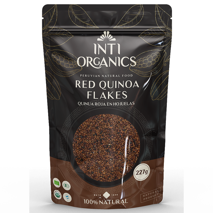 Quinua roja en hojuelas – INTIORGANICS